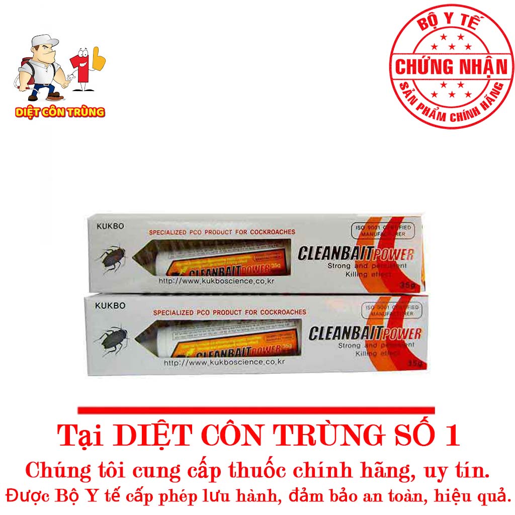 Bả Diệt Gián Cleanbait Power - DIỆT CÔN TRÙNG SỐ 1